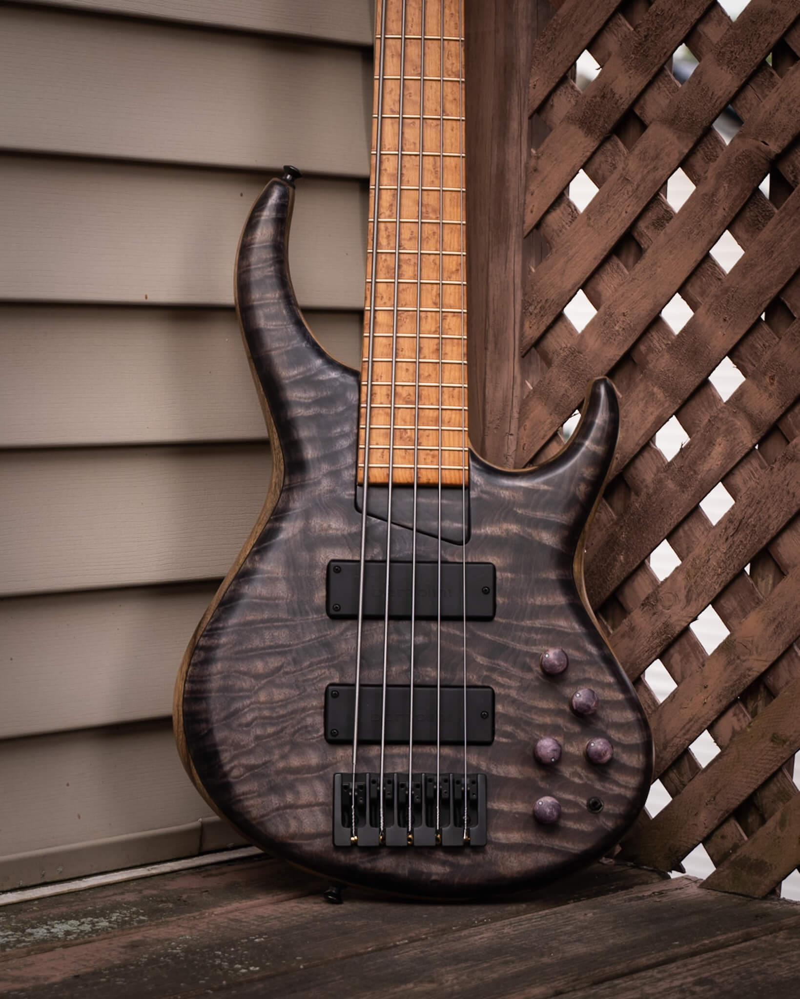 MTD 535-24 Quilted Maple Trans Black 30th Anniversary 2025 – SlapStore